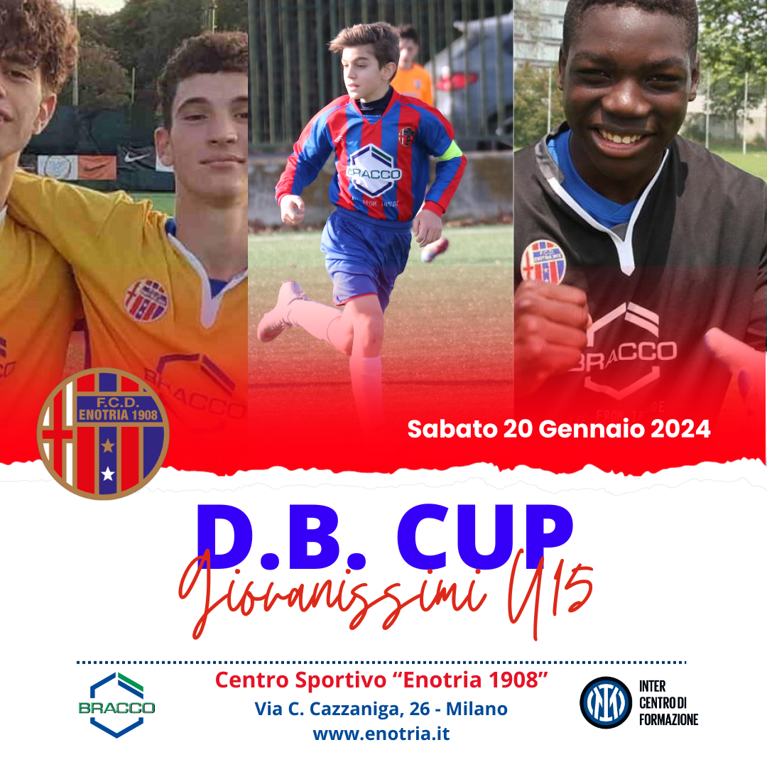 DB Cup U15 – Sabato 20 Gennaio 2024 | OOOH.Events | Biglietteria online gratis per eventi SIAE ...