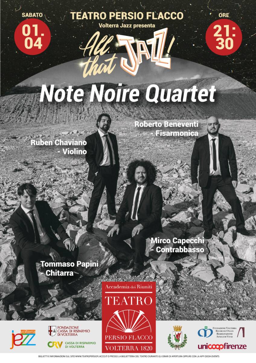 NOTE NOIRE Quartet – Concerto Jazz | OOOH.Events | Biglietteria online ...