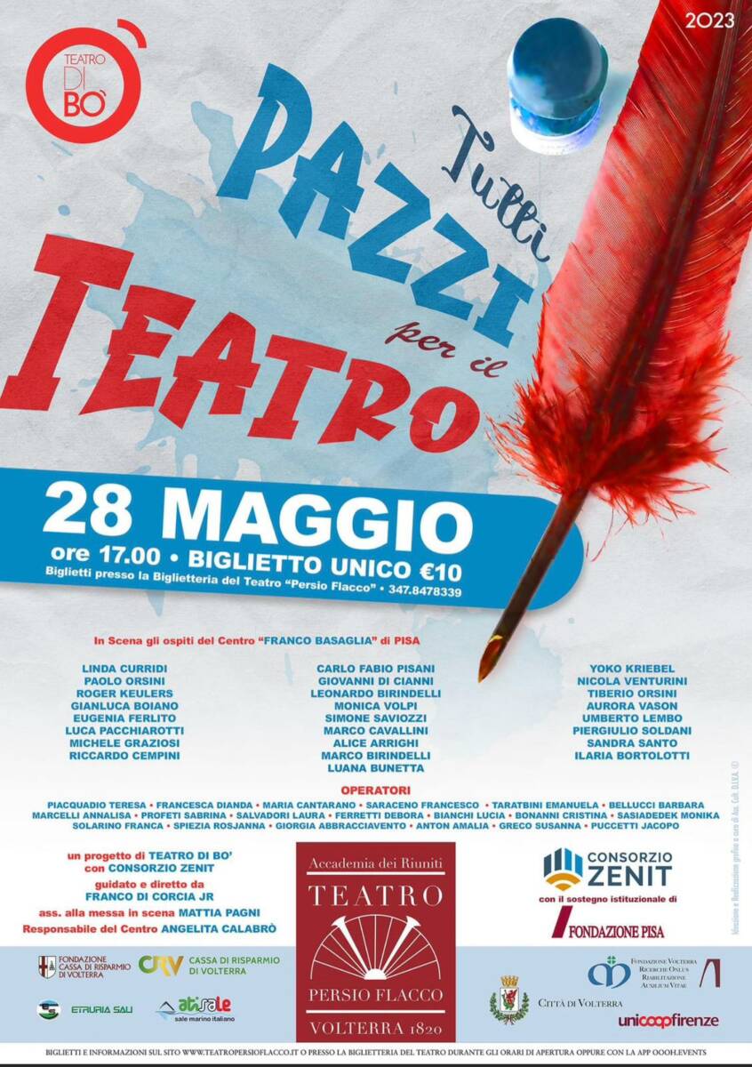 TUTTI PAZZI PER IL TEATRO | OOOH.Events | Biglietteria online gratis per eventi SIAE, corsi, fiere