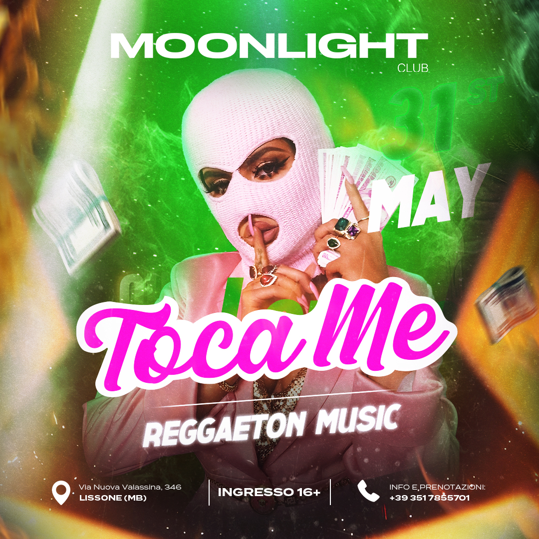 MOONLIGHT “TOCA ME” 31 MAGGIO 2025 | OOOH.Events | Biglietteria online ...