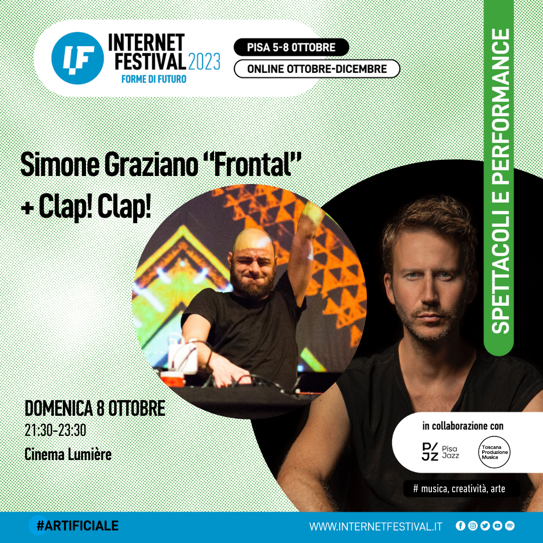 IF 2023 – SIMONE GRAZIANO “FRONTAL” + CLAP! CLAP! | OOOH.Events ...