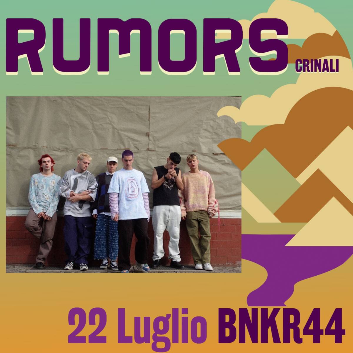 RUMORS 2022 – 22 LUGLIO | OOOH.Events | Biglietteria online gratis per ...