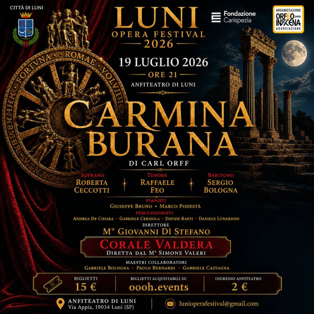Carmina Burana di Carl Orff | OOOH.Events | Biglietteria online gratis ...
