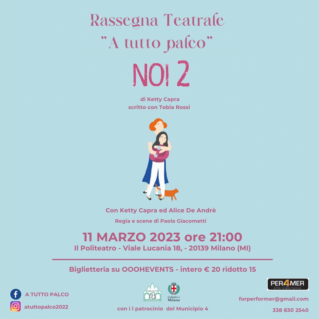 NOI2 | OOOH.Events | Biglietteria online gratis per eventi SIAE, corsi, fiere