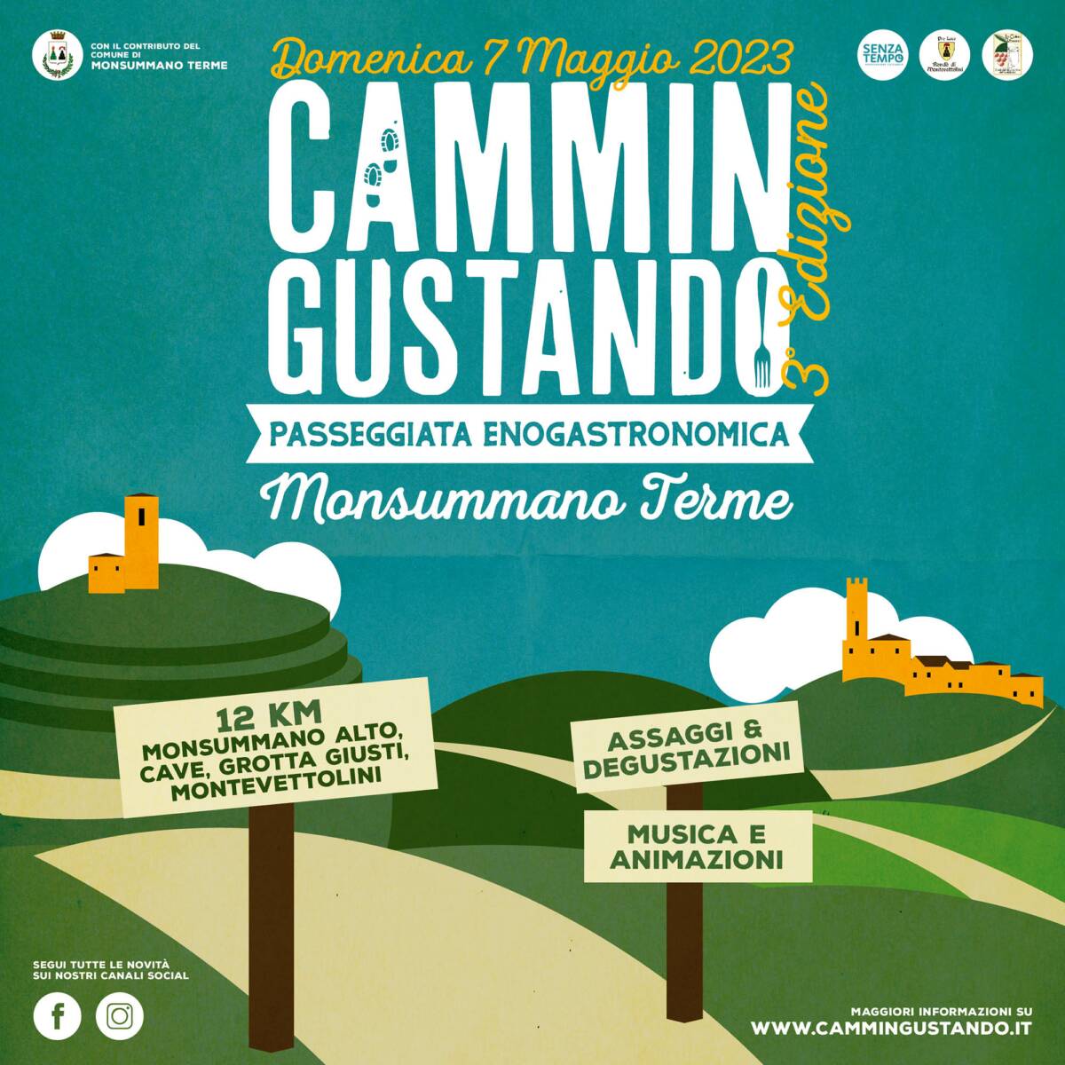 Cammin Gustando 3° edizione Domenica 7 Maggio 2023 @Monsummano Terme ...
