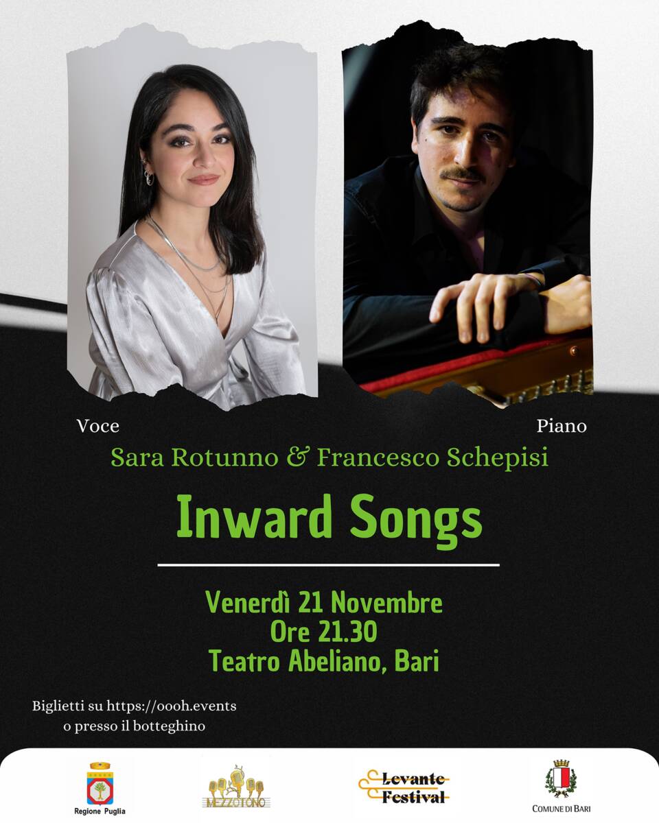 Sara Rotunno – Inwards Songs con Francesco Schepisi al pianoforte ...